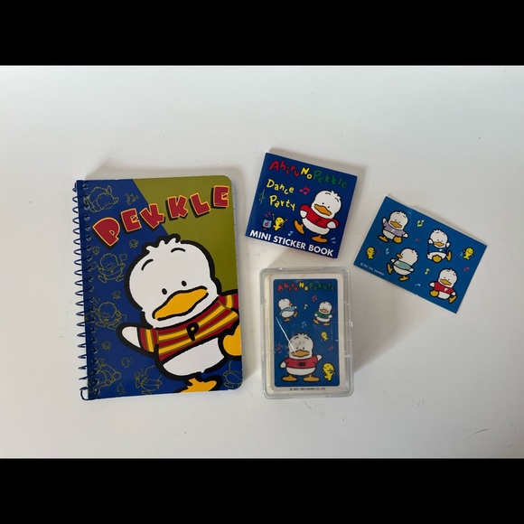 Sanrio | Other | 9s Ahiru No Pekkle Lot Of 4 Items | Poshmark